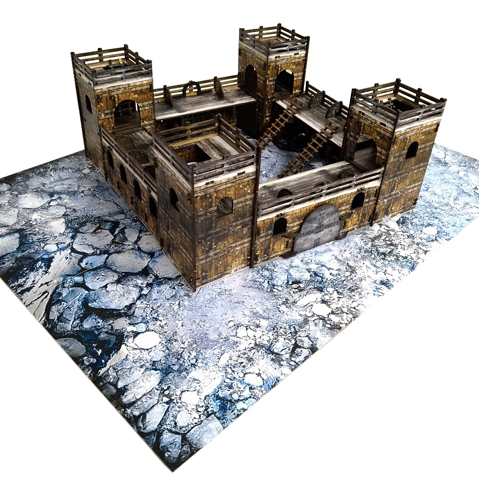 Fantasy Village - Wargaming terrain by e-Raptor - Winter Fortress ...