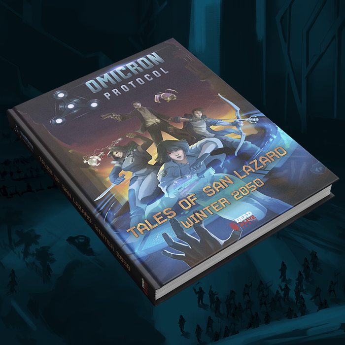 Omicron Protocol by Dead Alive Games - Omicron Protocol Art & Story Book - Gamefound