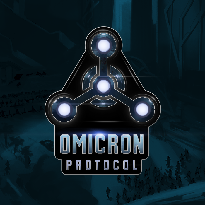 Omicron Protocol by Dead Alive Games - Omicron Protocol Enamel Pin - Late Pledge - Gamefound