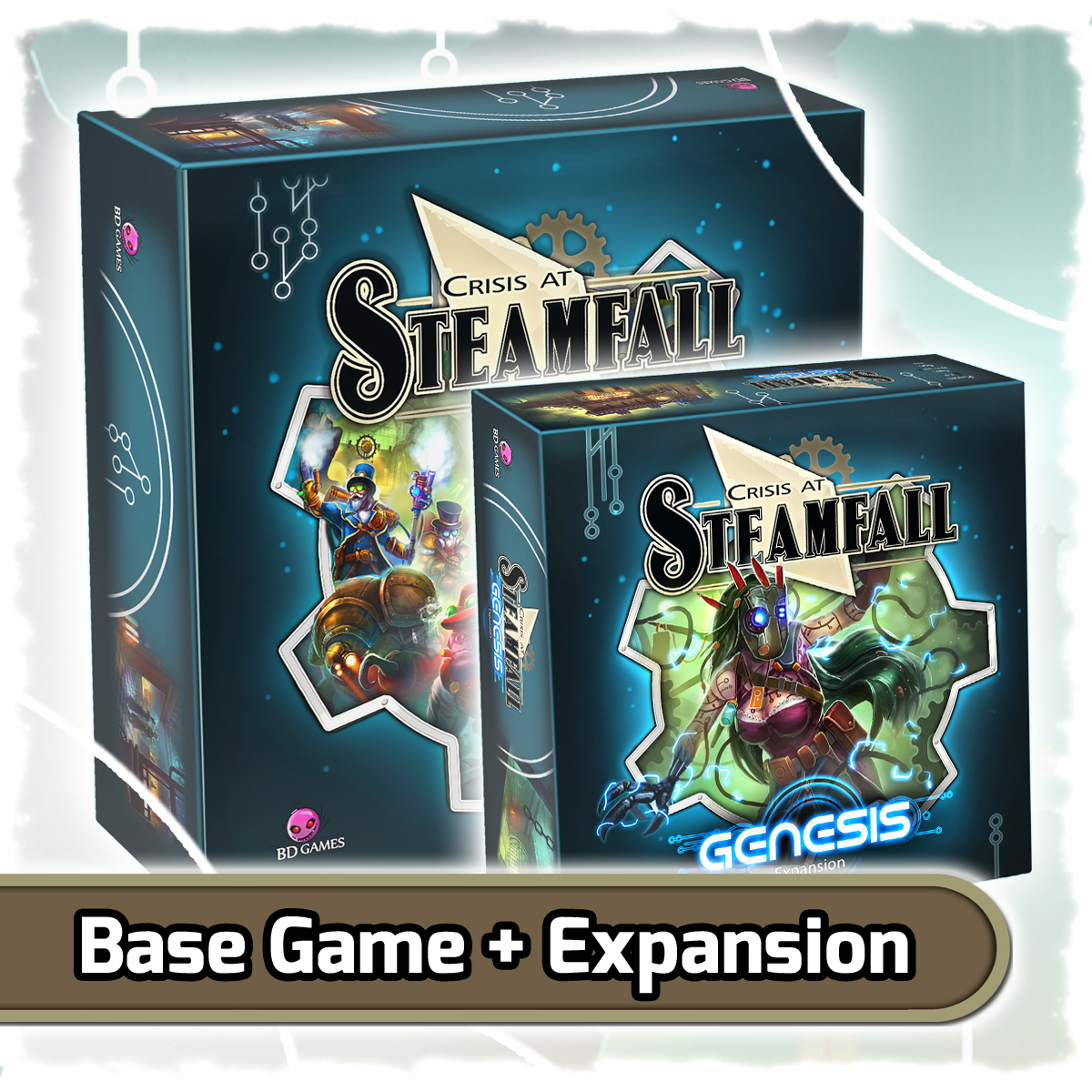 Crisis at Steamfall - Genesis by BD Games - Crisis at Steamfall - Base game and Genesis ...