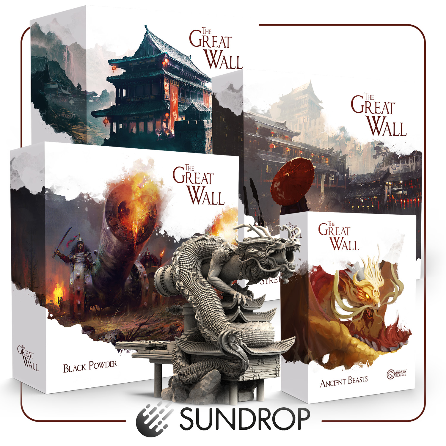 The Great Wall Reprint by Awaken Realms - [Sundrop] Gameplay Bundle ...
