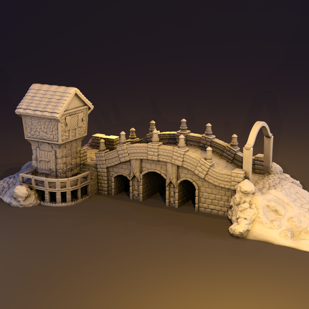 Kraft Kube by Kraft Kube - Bridge - 28mm Playable - Gamefound