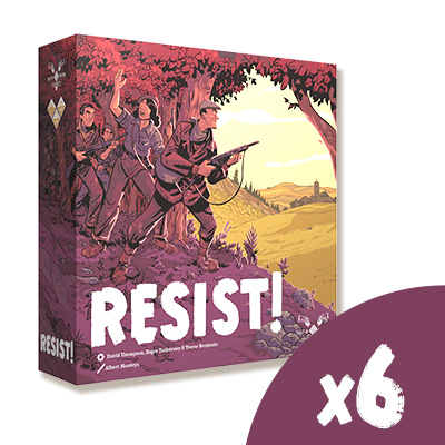 Resist! by SaltandPepper - Retailer Pledge x6 - Gamefound