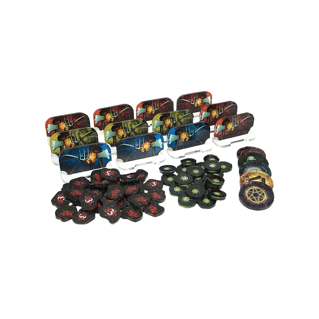 Village Attacks: Grim Dynasty by Grimlord Games - Acrylic Token Pack ...