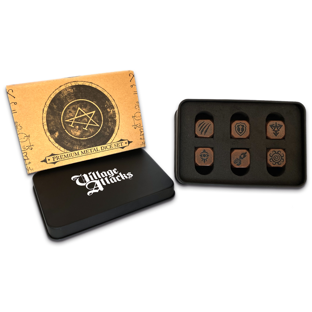Village Attacks: Grim Dynasty by Grimlord Games - Metal Dice: Mythic ...