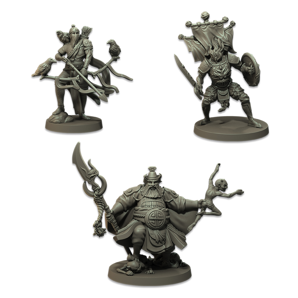 Village Attacks: Grim Dynasty by Grimlord Games - KS Exclusive Heros of Legend - Gamefound