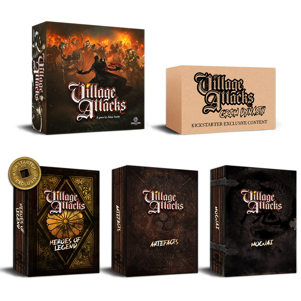 Village Attacks: Grim Dynasty by Grimlord Games - Legacy Pledge - Gamefound