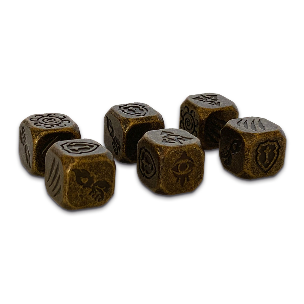 Village Attacks: Grim Dynasty by Grimlord Games - Metal Dice: Cursed ...