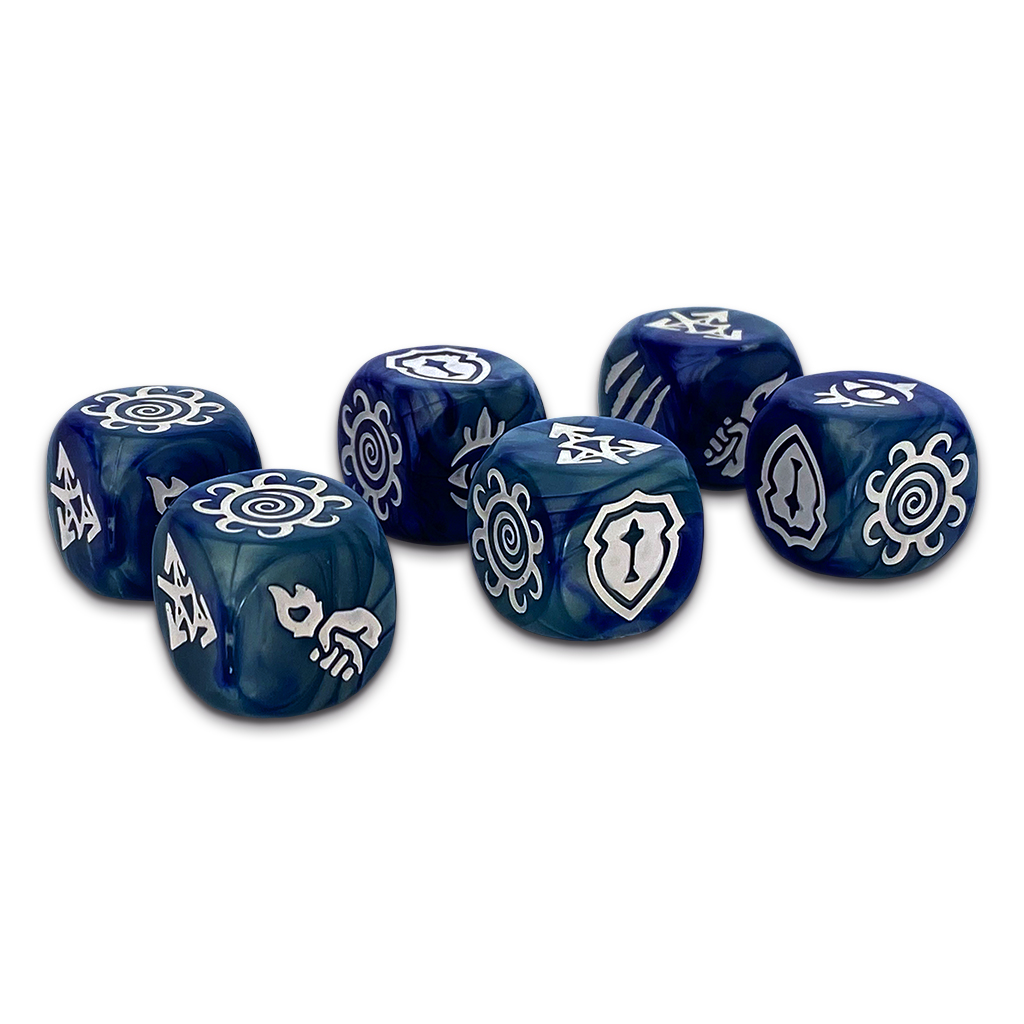 Village Attacks: Grim Dynasty by Grimlord Games - Cursed Dice - Acrylic - Gamefound