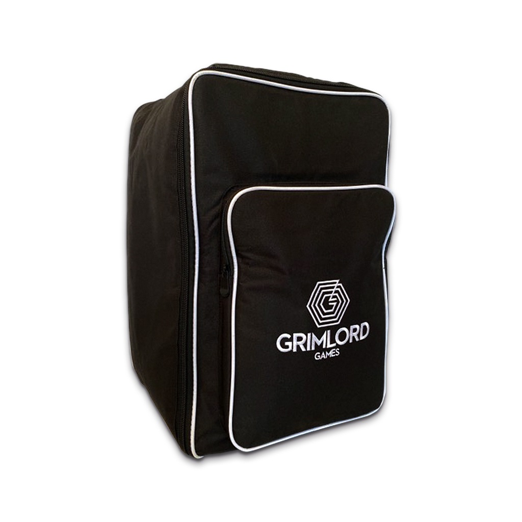 Village Attacks: Grim Dynasty by Grimlord Games - Grimlord Games Board Game Backpack - Gamefound