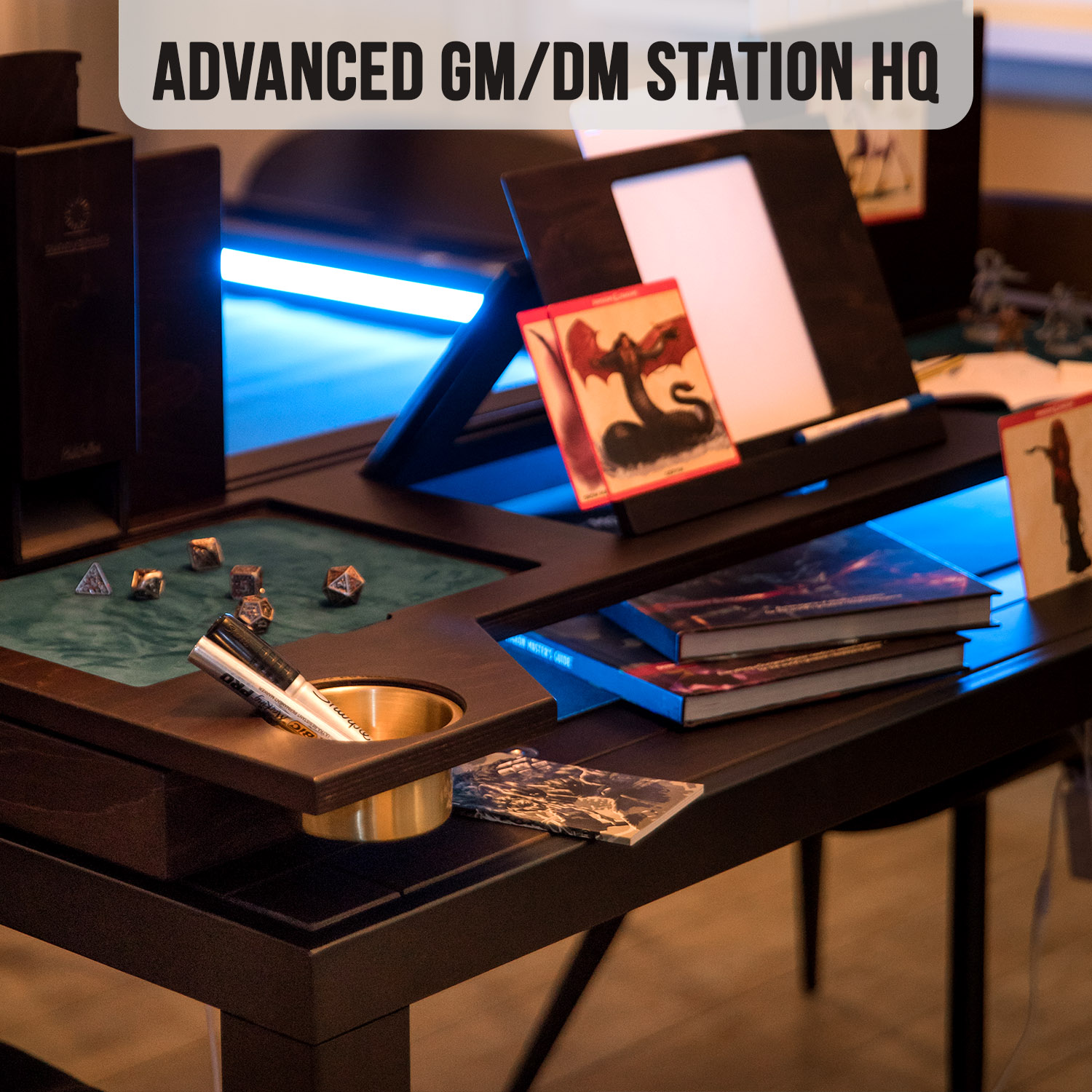 Sunnygeeks 1.5 - Modular Gaming Table by Rathskellers - Advanced GM/DM Station HQ - Gamefound