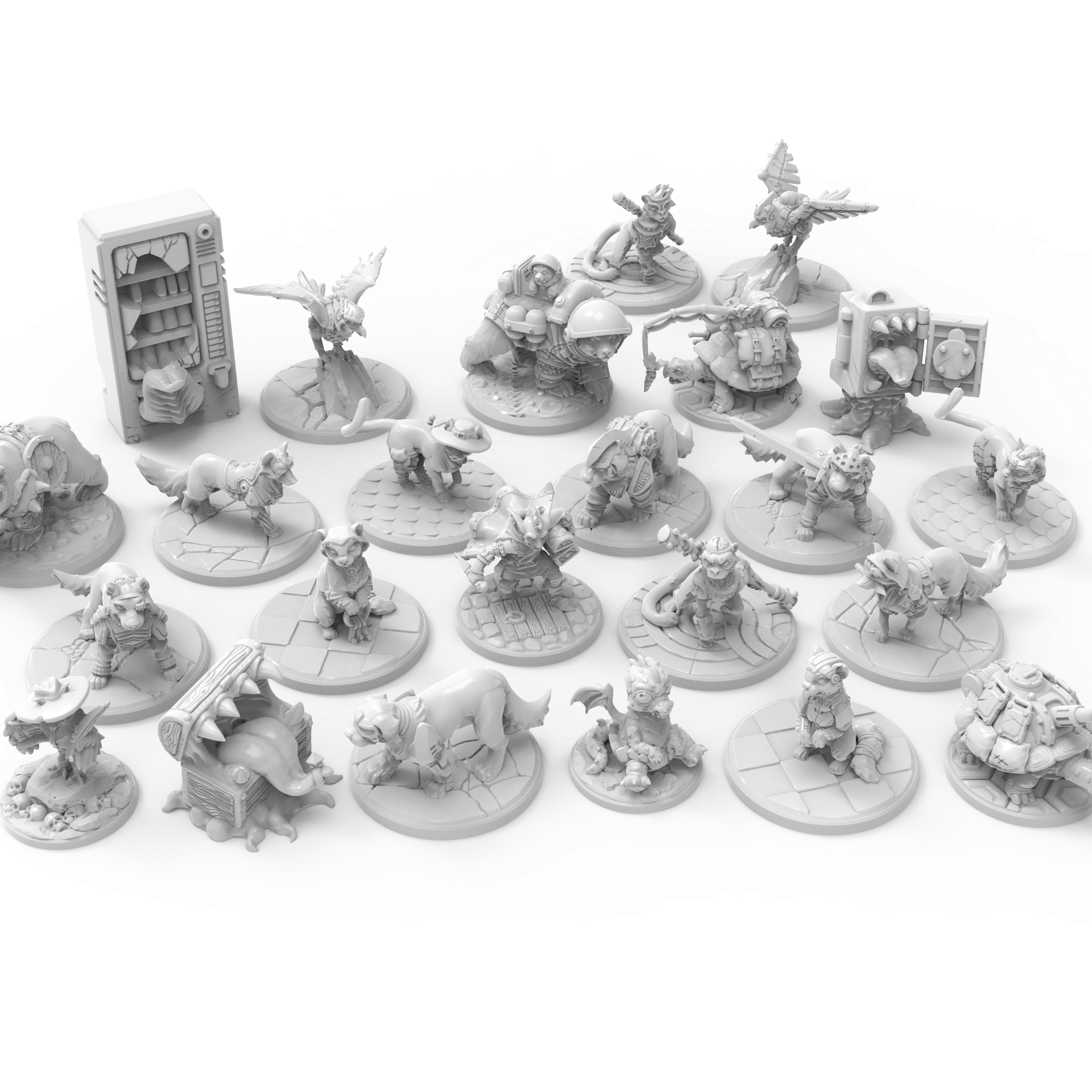 Dungeons & Lasers: Plastic Tabletop Scenery by Archon Studio ...