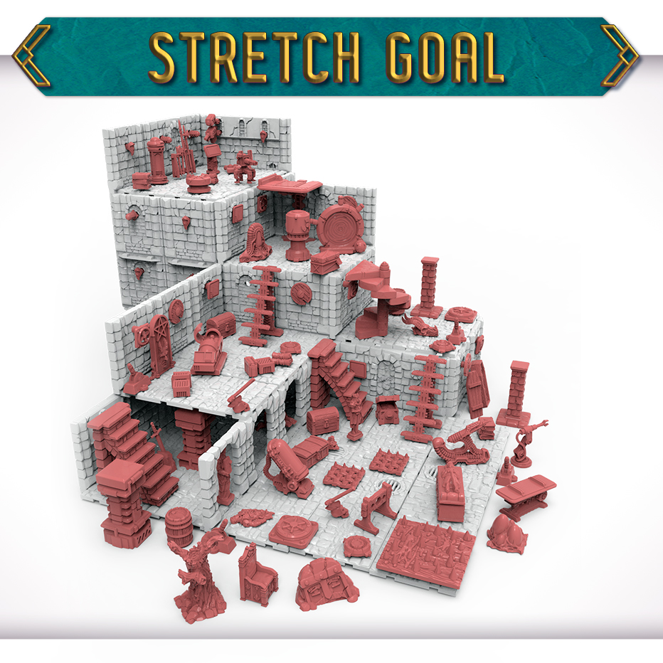 Dungeons & Lasers: Plastic Tabletop Scenery by Archon Studio - Stretch ...