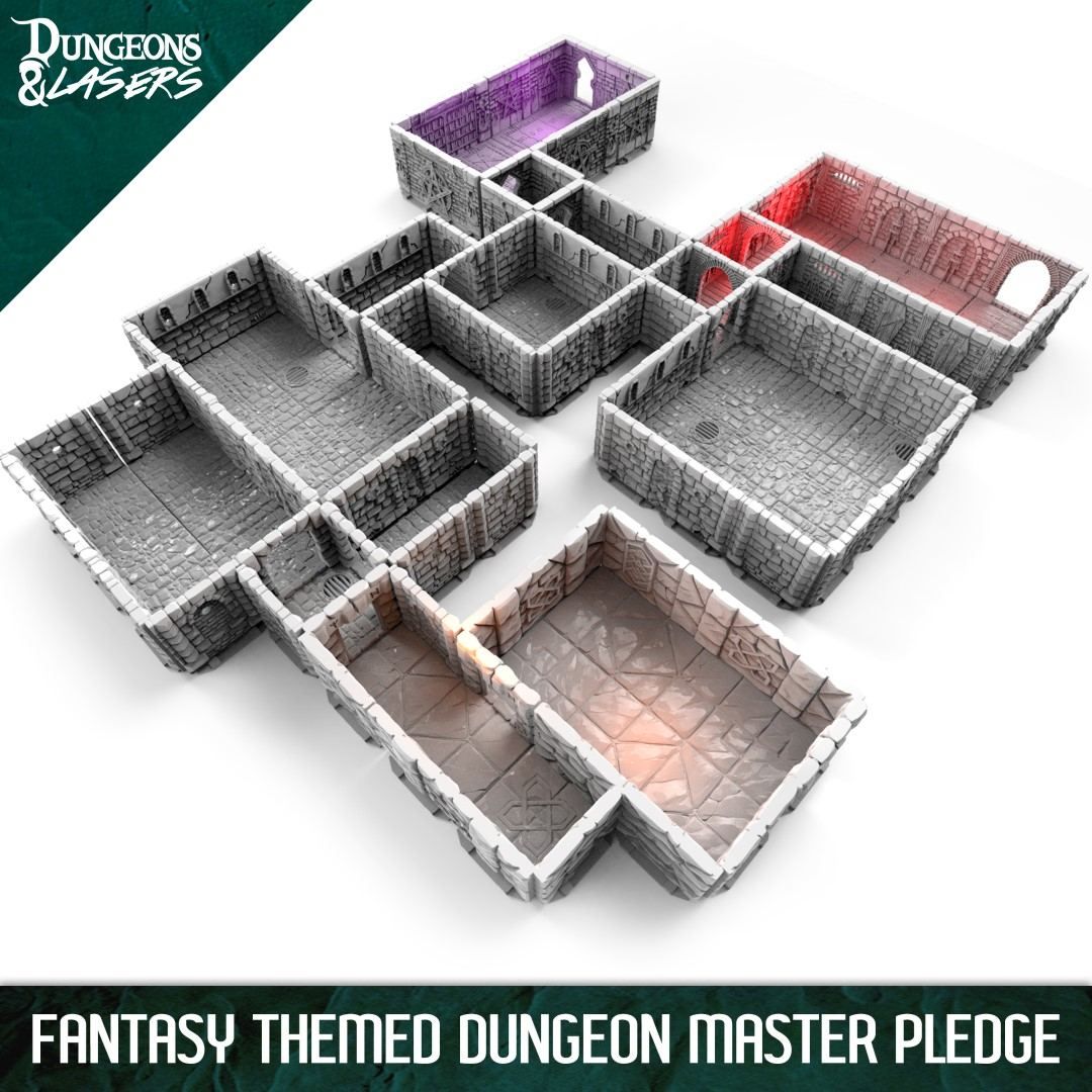 Dungeons & Lasers: Plastic Tabletop Scenery by Archon Studio - Dungeon ...