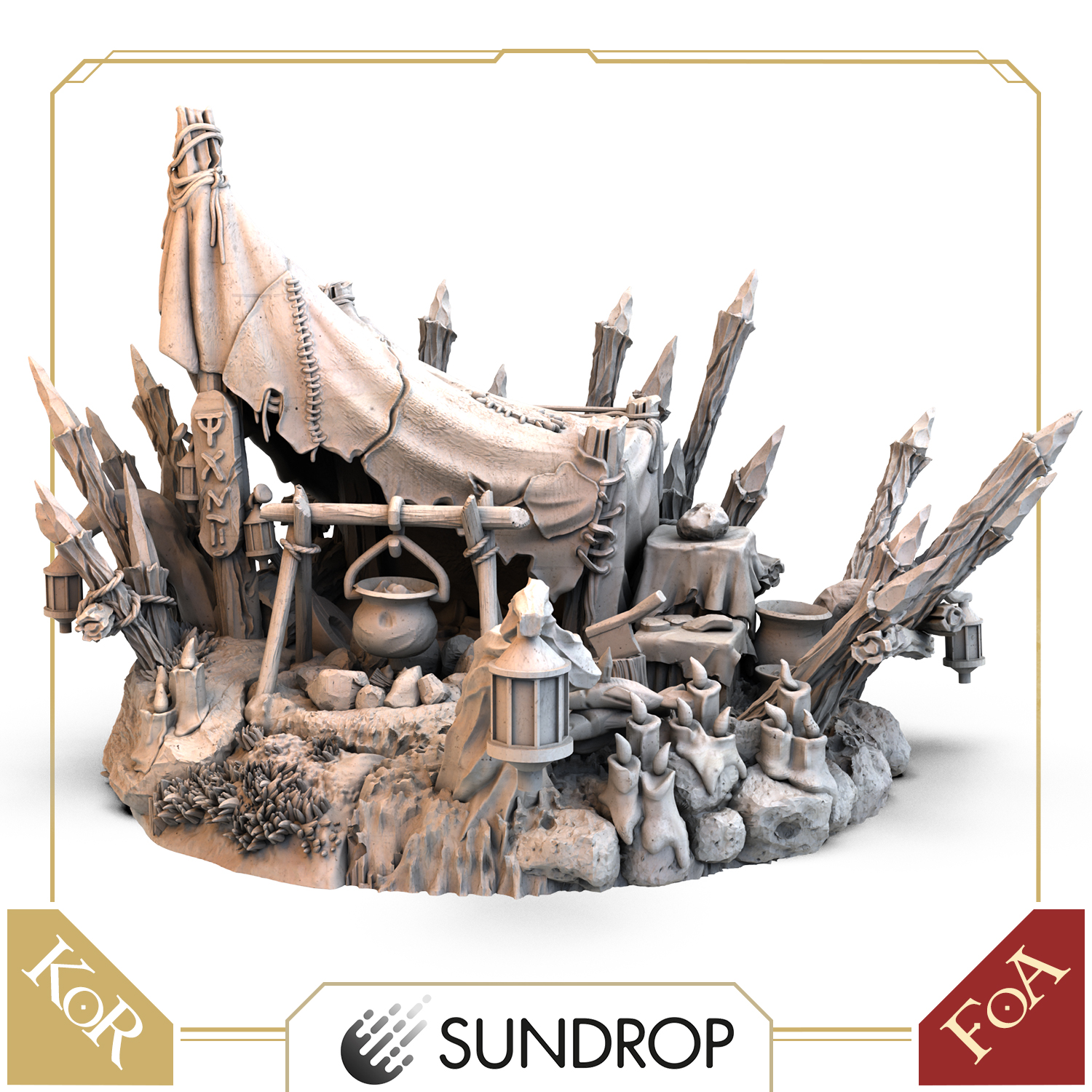 Tainted Grail: Kings of Ruin by Awaken Realms - Modular Campsite ...