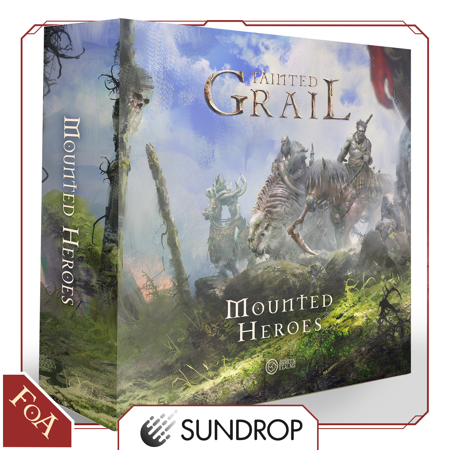 Tainted Grail: Kings of Ruin by Awaken Realms - Mounted Heroes [Sundrop ...
