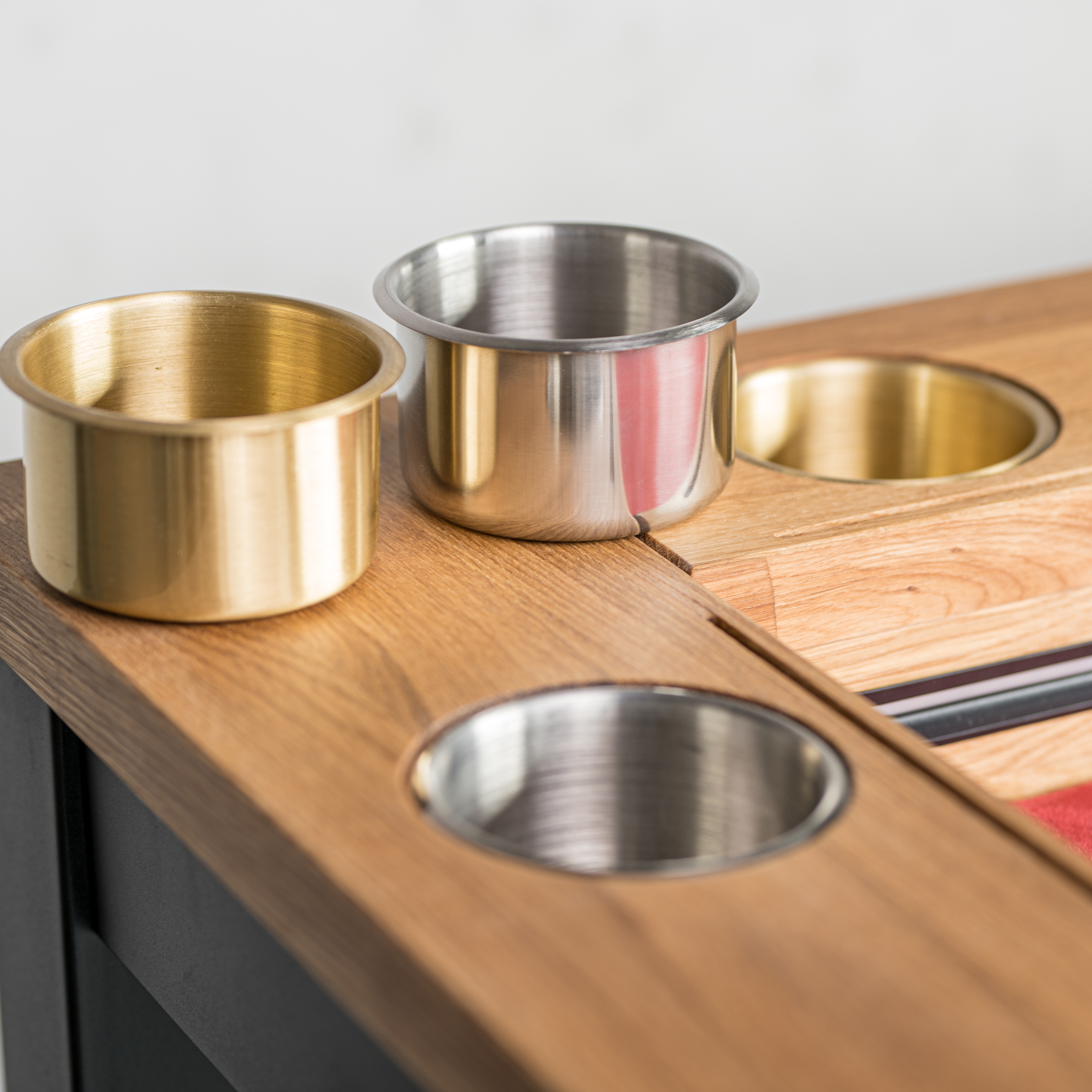 The Bristol Plus - Gaming and Dining Table by Geeknson Team - 8x Brass ...