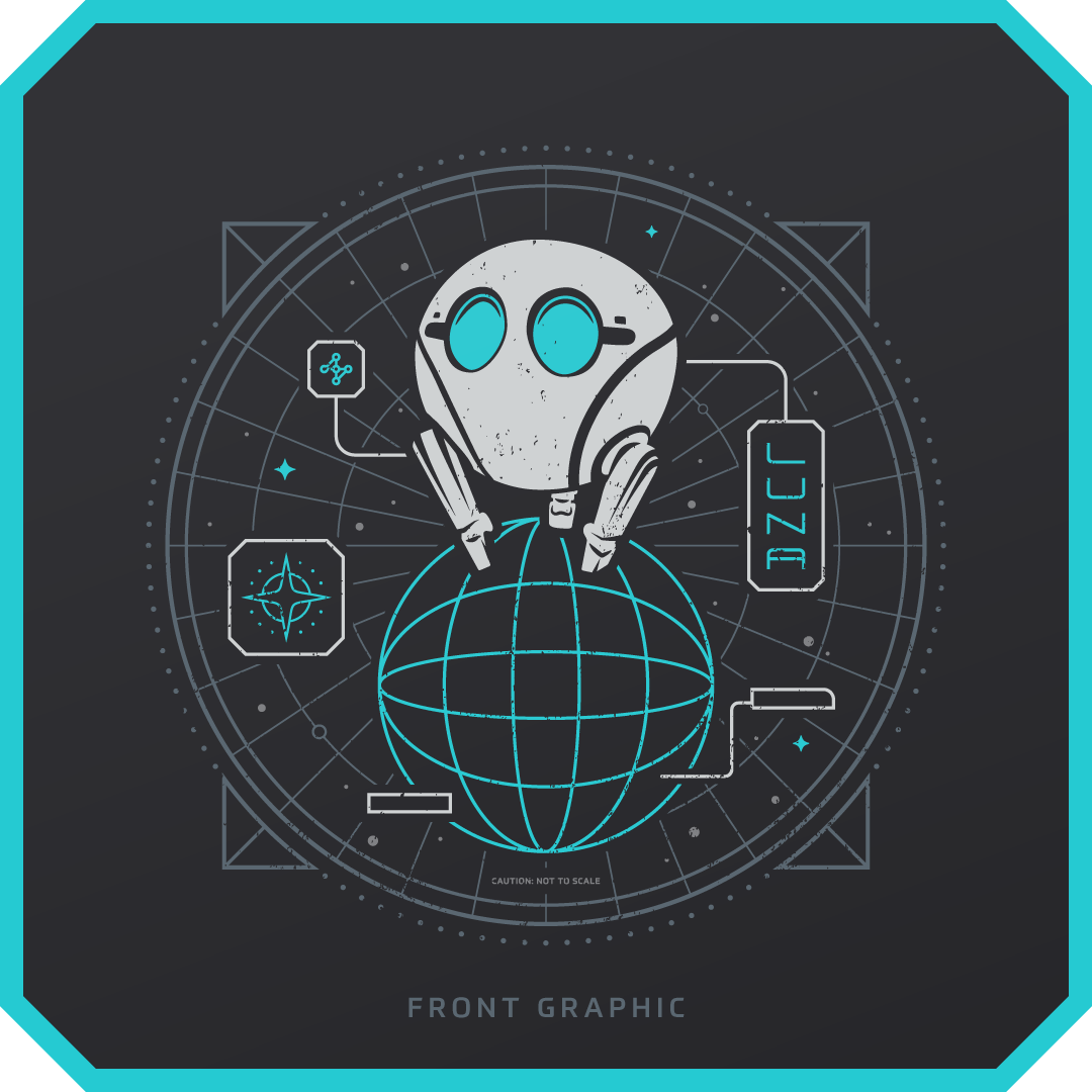 Unsettled by Orange Nebula - Luna "Trust Her" Tee - Gamefound