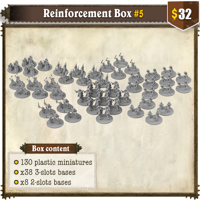 Time of Legends: Joan of Arc 1.5 by Mythic Games - Reinforcement Box #5 ...