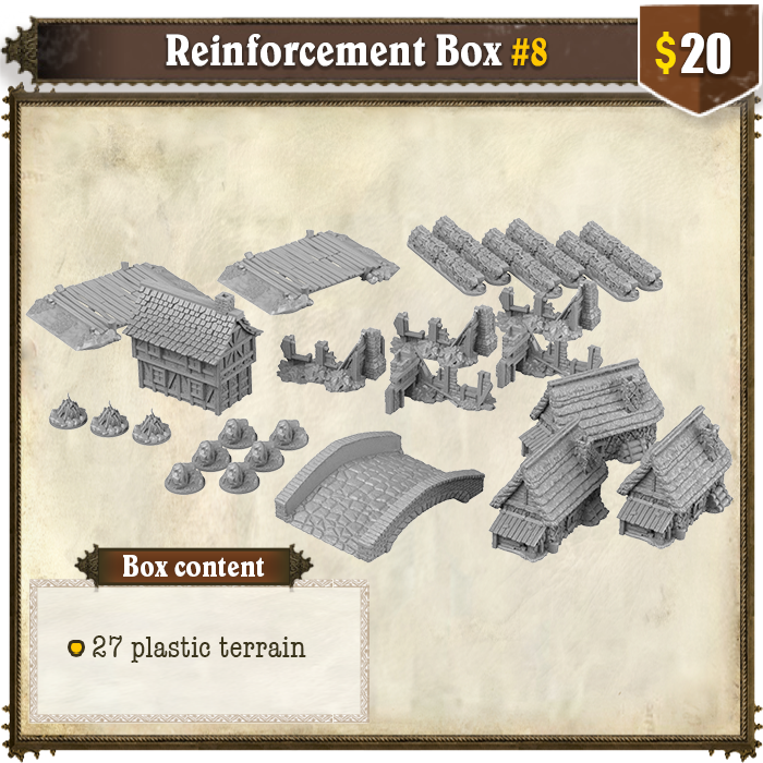 Time of Legends: Joan of Arc 1.5 by Mythic Games - Reinforcement Box #8 ...