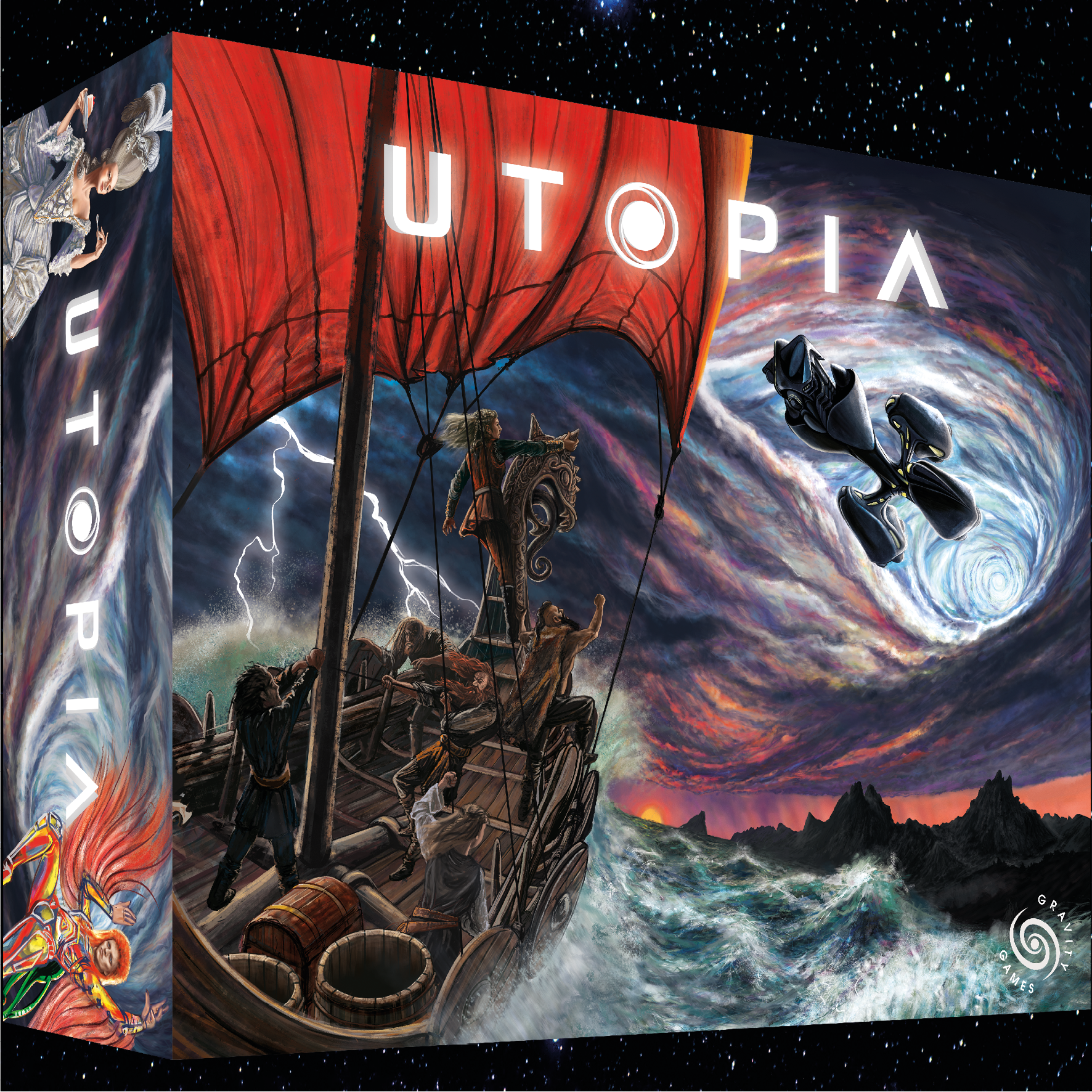 Utopia by Gravity Games - Utopia Board Game - Gamefound