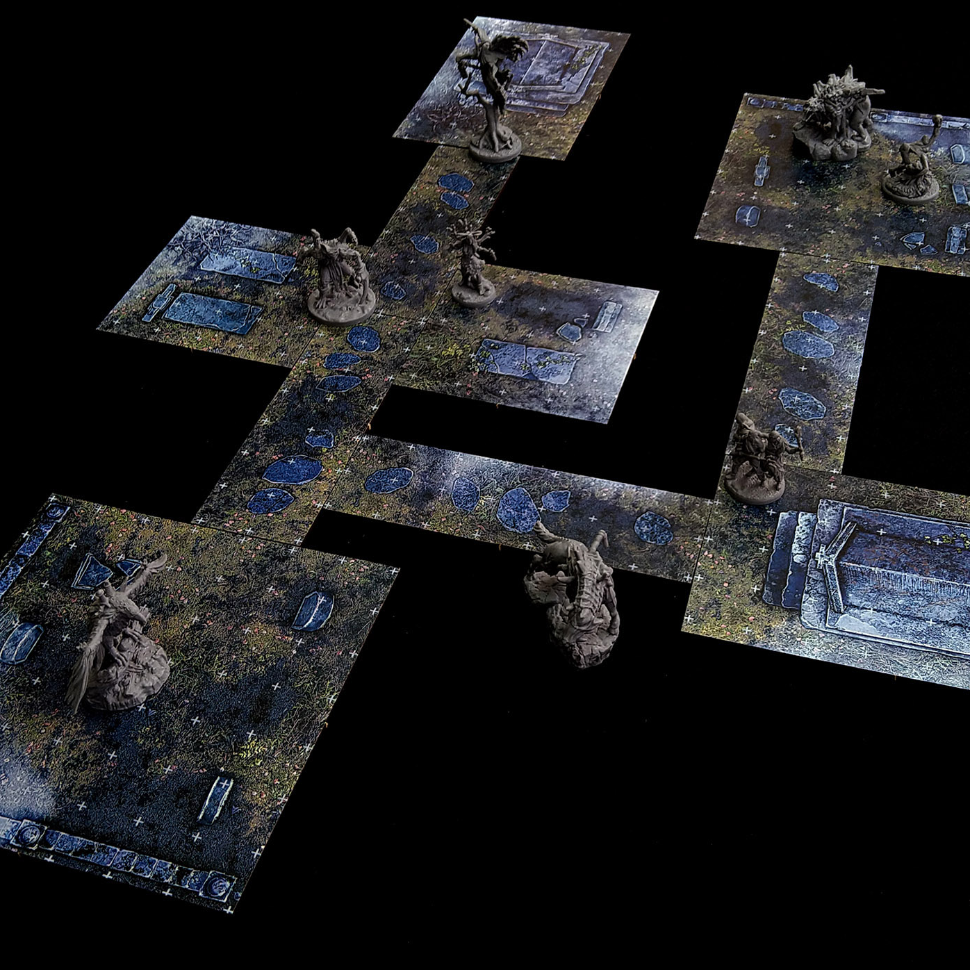 Maxi Mini Maps for RPG systems by Anomaly Presents - Modular Cementery ...