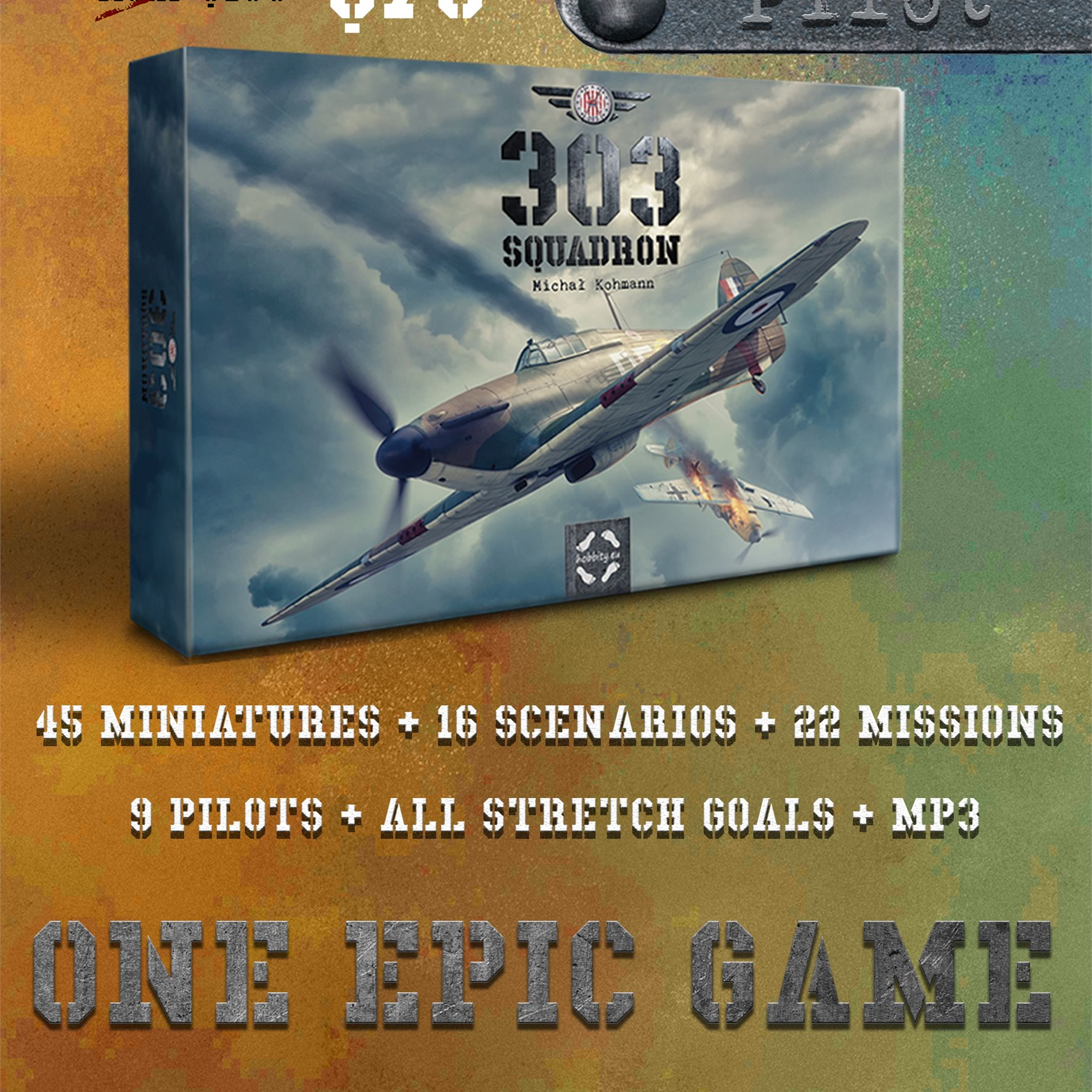 303 Squadron Board Game by Hobbity.eu - Pilot - Gamefound