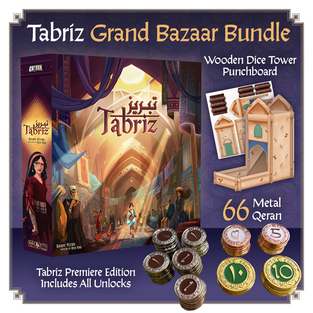 Tainted Grail: Kings of Ruin by Awaken Realms - Tabriz Grand Bazaar Bundle - Gamefound