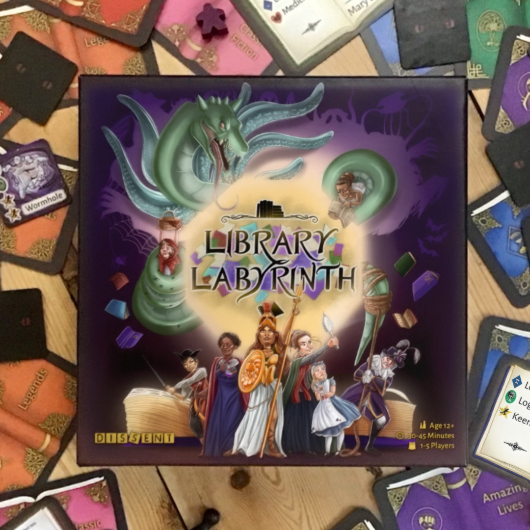 Library Labyrinth by Dissent Games - Library Labyrinth board game ...