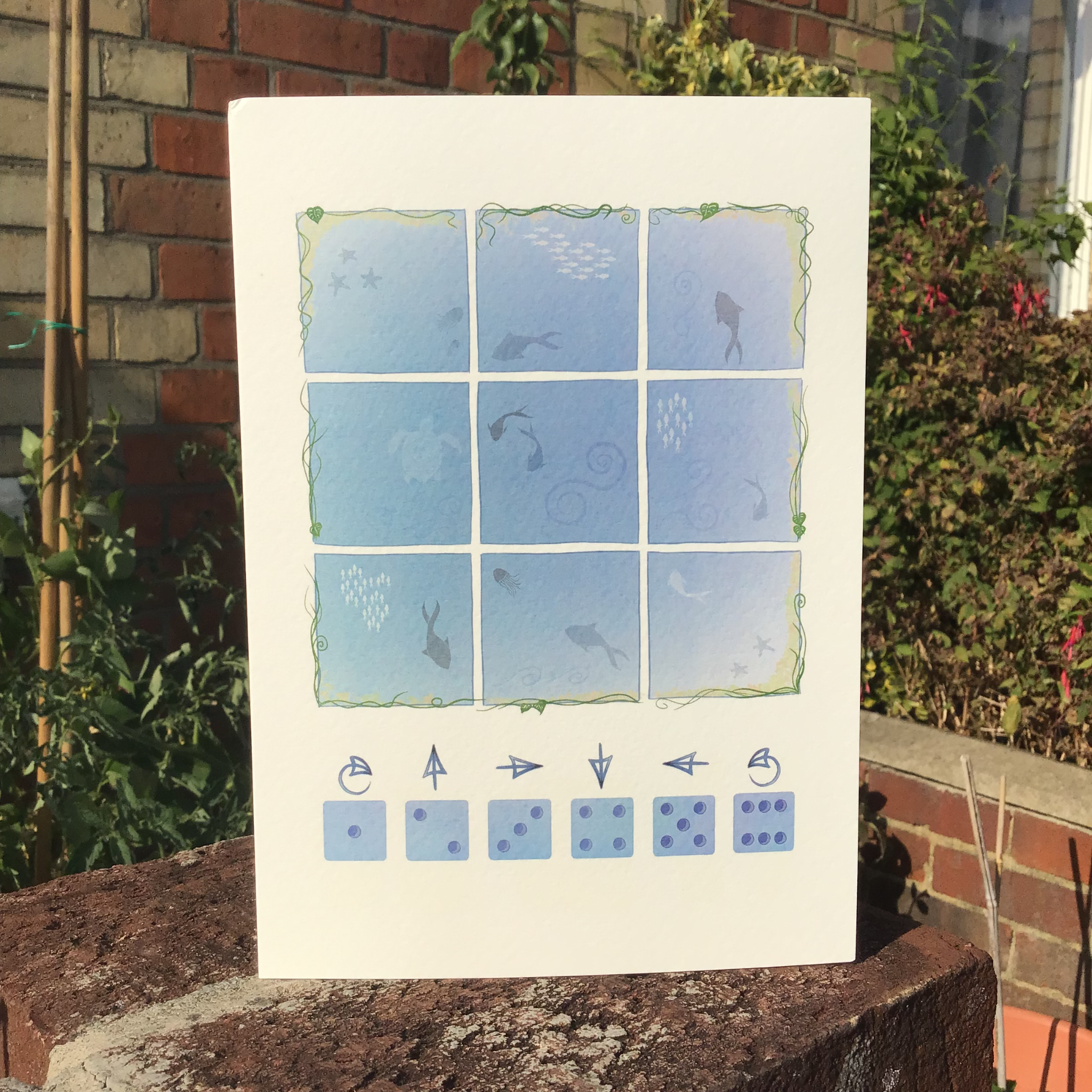 Library Labyrinth by Dissent Games - Greetings card: Plastic Currents ...