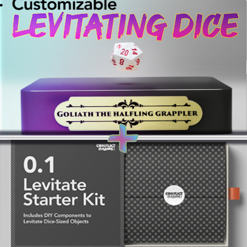 LevitatingDice by Conflict Games - Bundle 01: DIY Levitate Kit ...