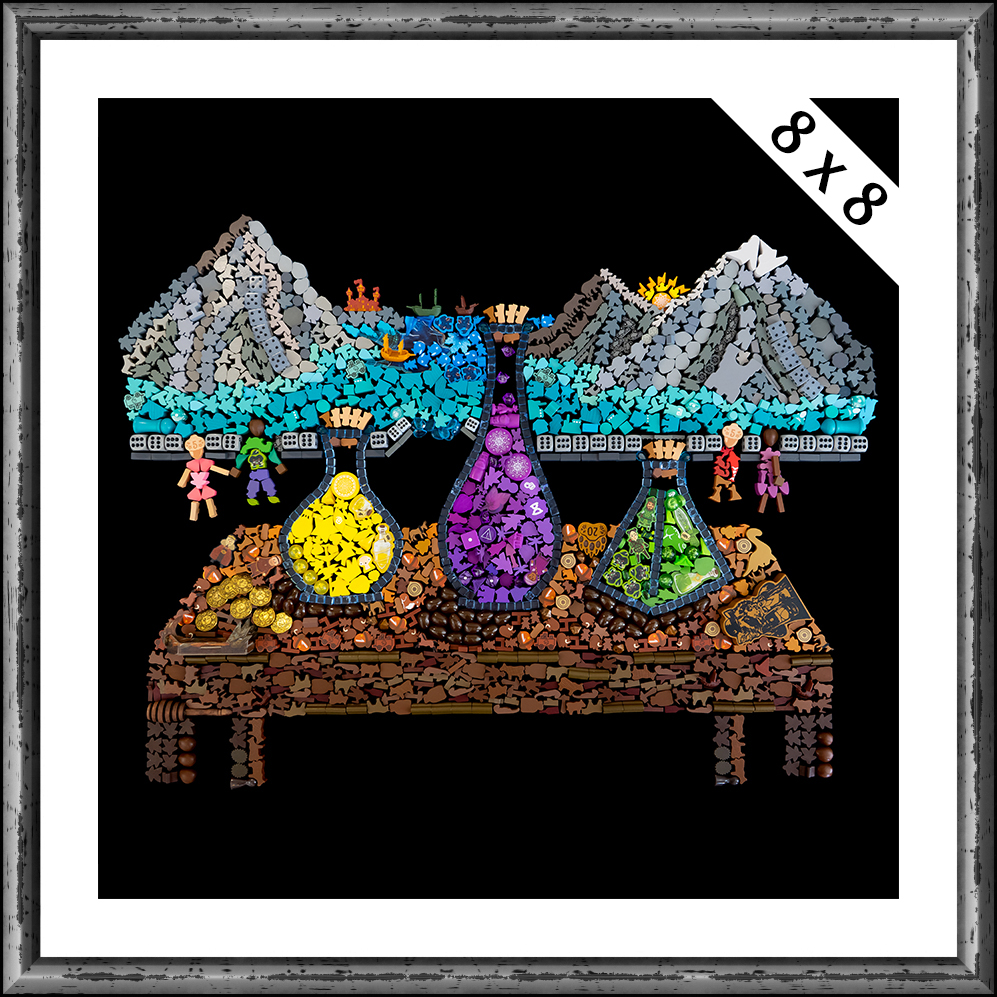 2023 Board Game Mosaic Calendar by Board Game Art Creations - Merchants ...