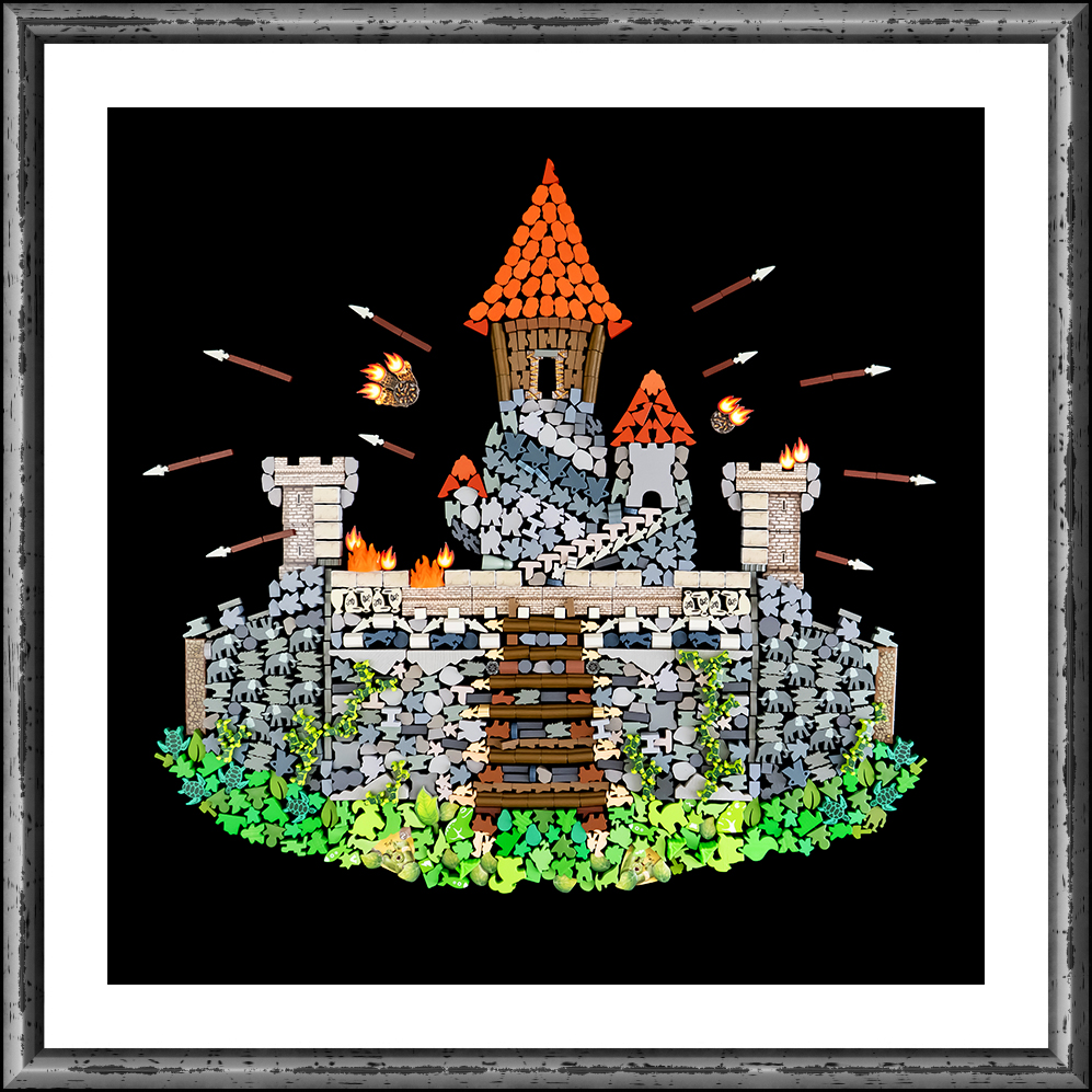 2023 Board Game Mosaic Calendar by Board Game Art Creations - 12x12 ...