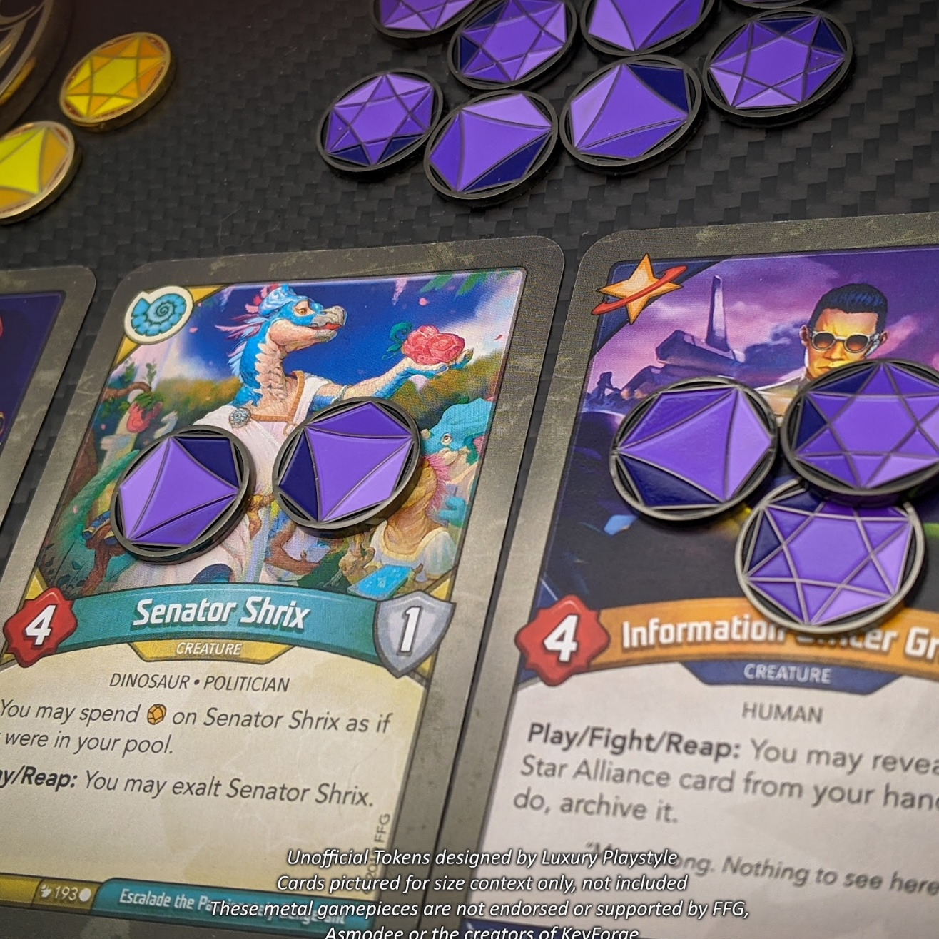 KeyForge: Winds of Exchange by Ghost Galaxy - Luxury Playstyle Tokens ...