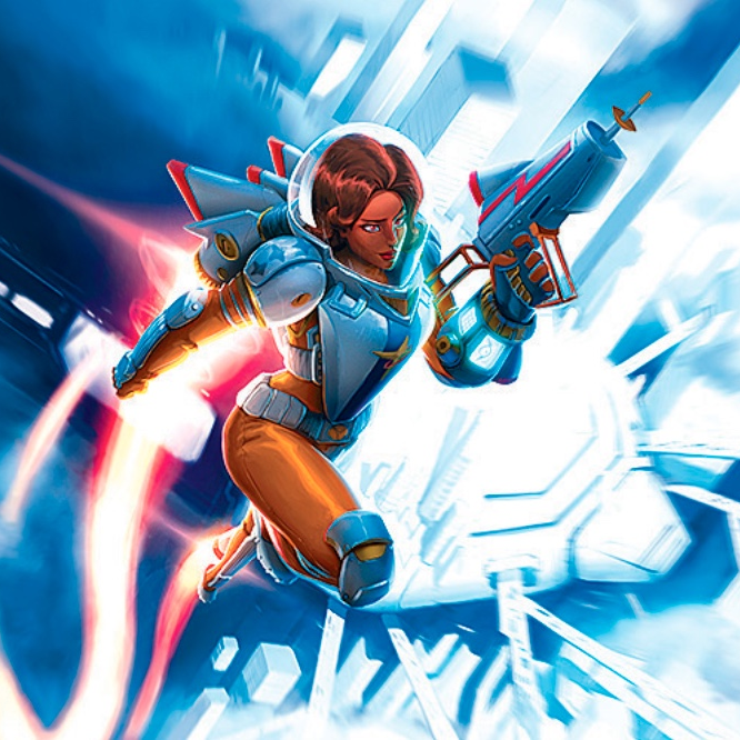 KeyForge: Winds of Exchange by Ghost Galaxy - Officer Moon Figure ...