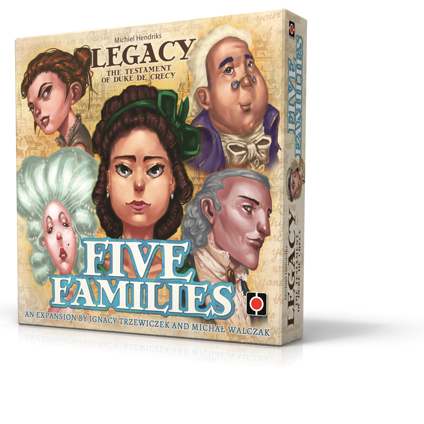 Stronghold: Undead by Portal Games - Legacy: Five Families - Gamefound