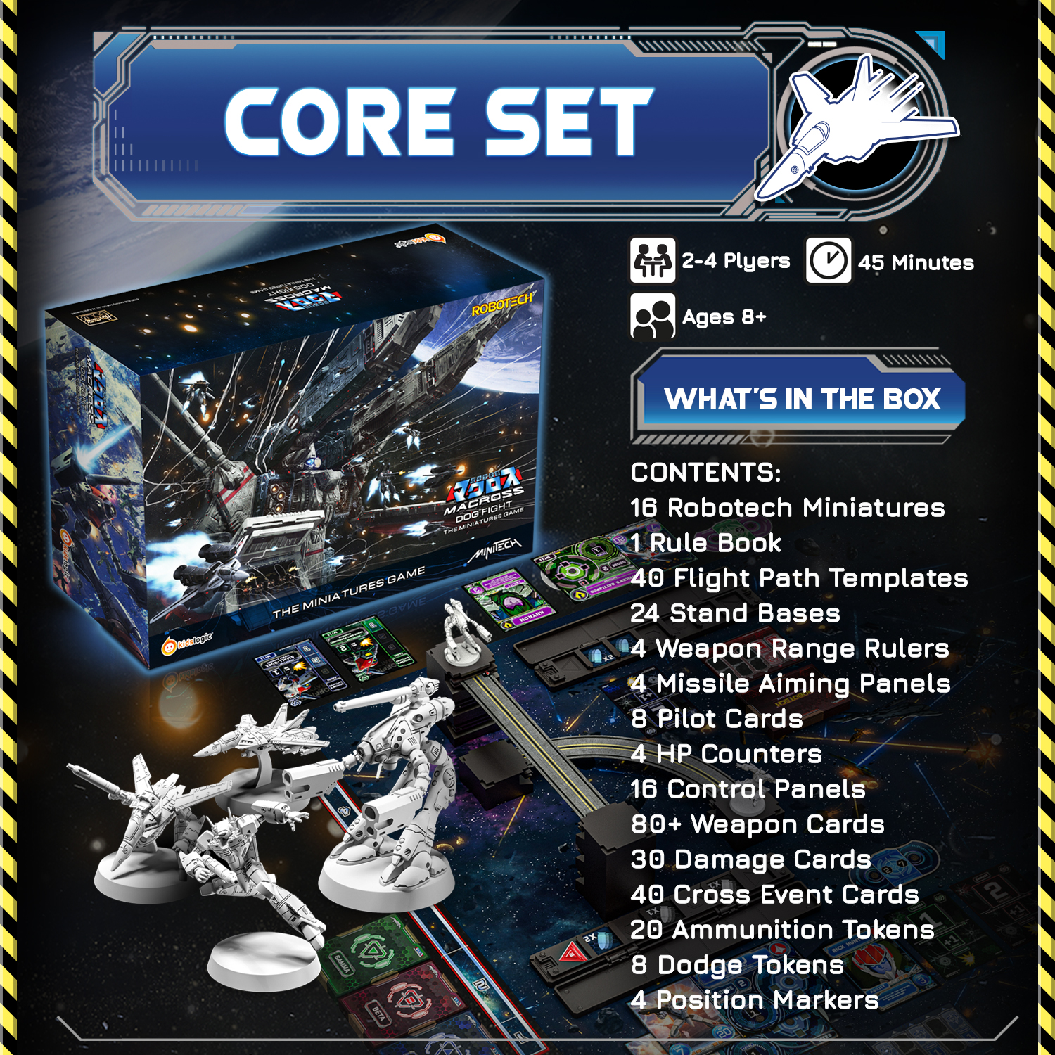 Robotech Macross DOG FIGHT- The Miniatures Game by MiniTech Games ...