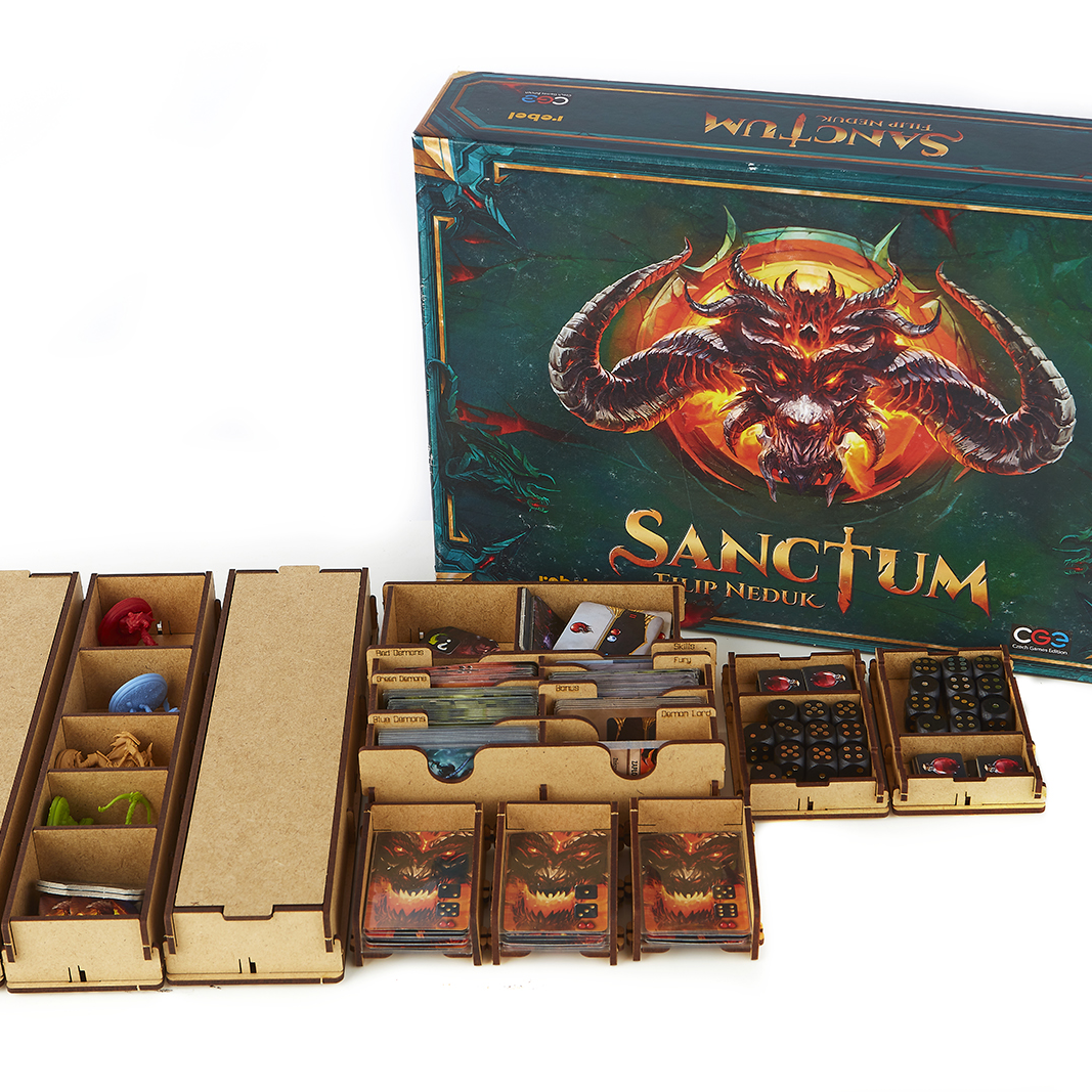 Colorful inserts with original artworks for popular games! by e-Raptor ...