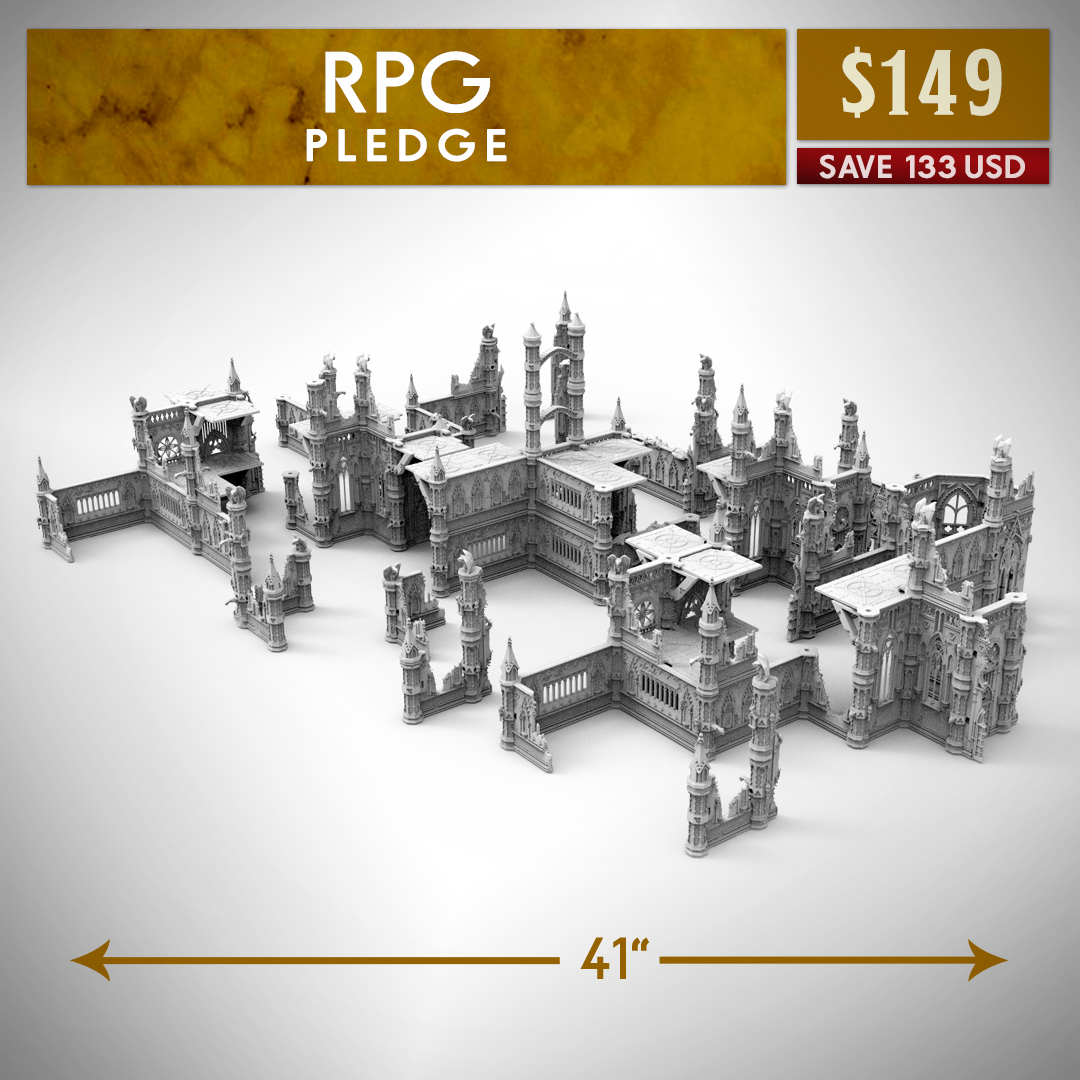 Rampart - Stylish and modular terrain by Archon Studio - RPG Pledge ...