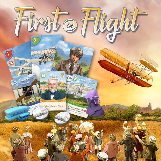 First in Flight: A Historical Aviation Board Game by Genius Games ...