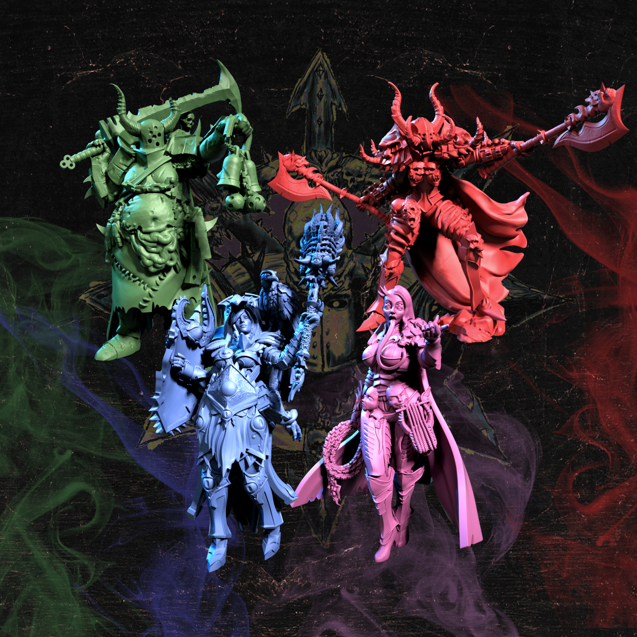 Champions of The Dark Gods by Kazrak Studio - Champions of The Dark ...