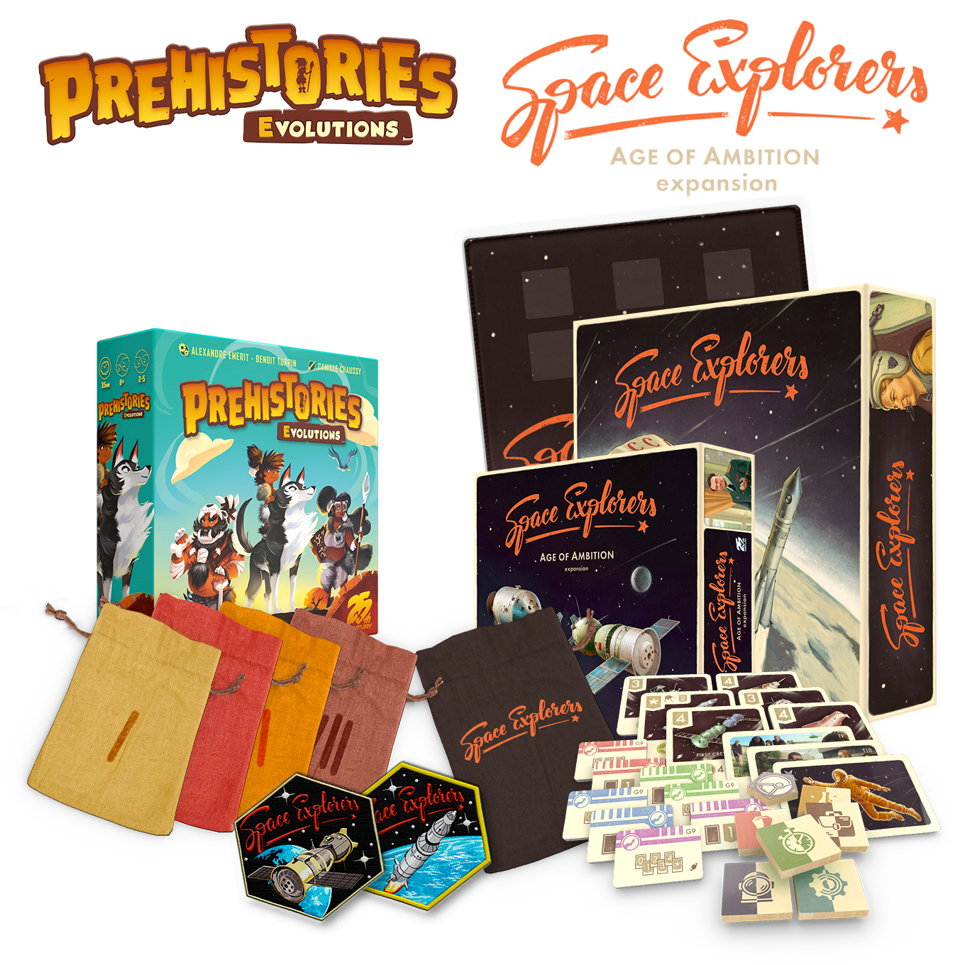 Space Explorers Age of Ambition and Prehistories Evolutions Expansions ...