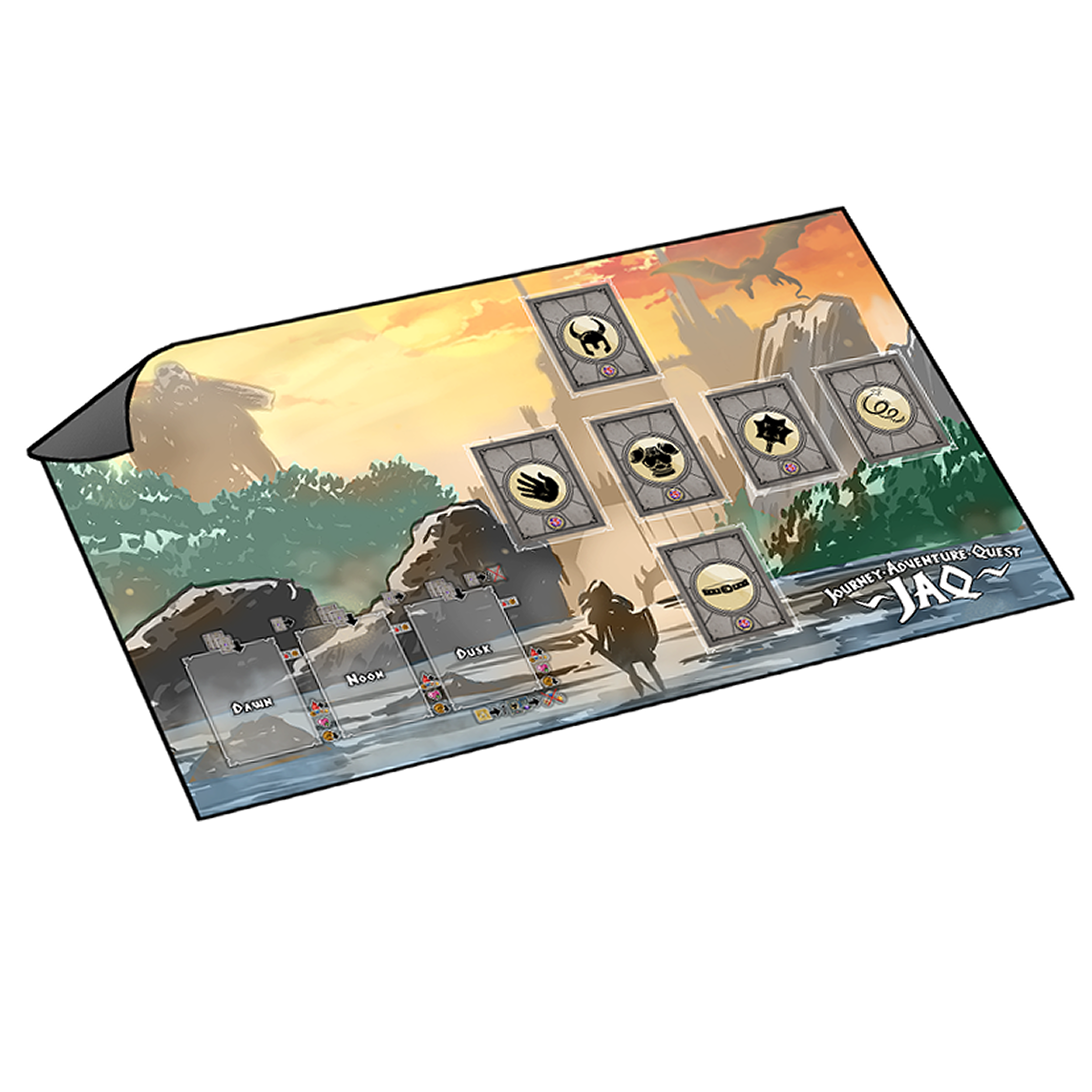 Journey Adventure Quest JAQ by Triceratops Games - Player mat add-on ...