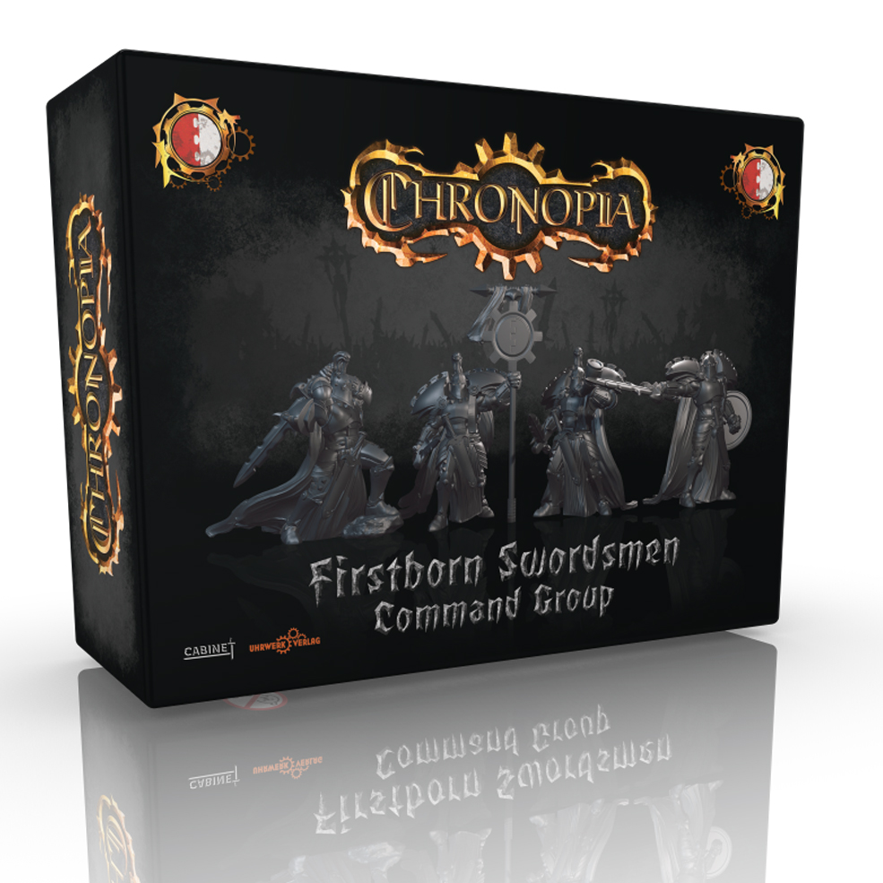 CHRONOPIA by Uhrwerk Verlag - Firstborn Swordsmen Command Group - Gamefound