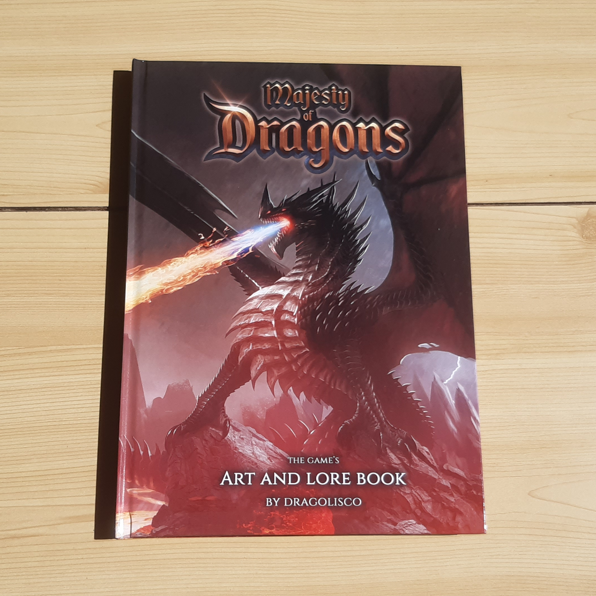 Majesty of Dragons by Dragolisco - Art and Lore Book - Gamefound