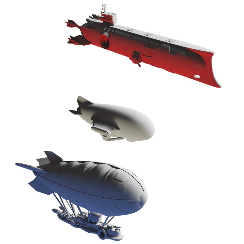 Dockfighters: The Ale Wars by 3DARTLAB - Airship - Expansion - Gamefound