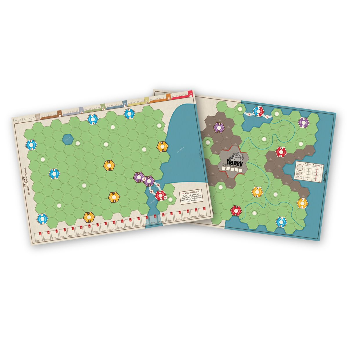 Age of Steam Deluxe: Expansion Volumes I, II & III by Eagle-Gryphon ...