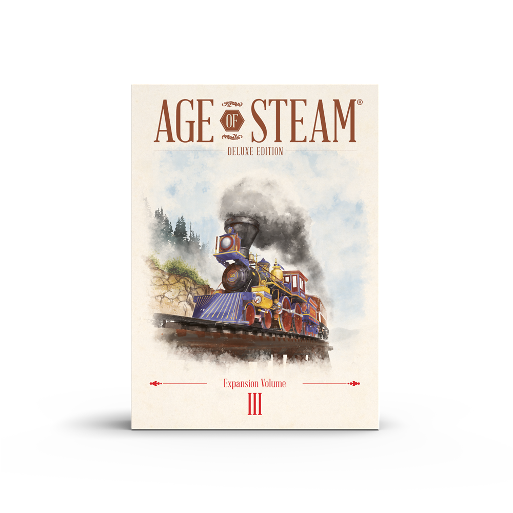 Age of Steam Deluxe: Expansion Volumes I, II & III by Eagle-Gryphon ...