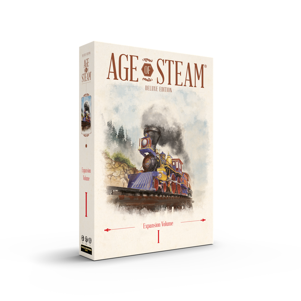 Age of Steam Deluxe: Expansion Volumes I, II & III by Eagle-Gryphon ...