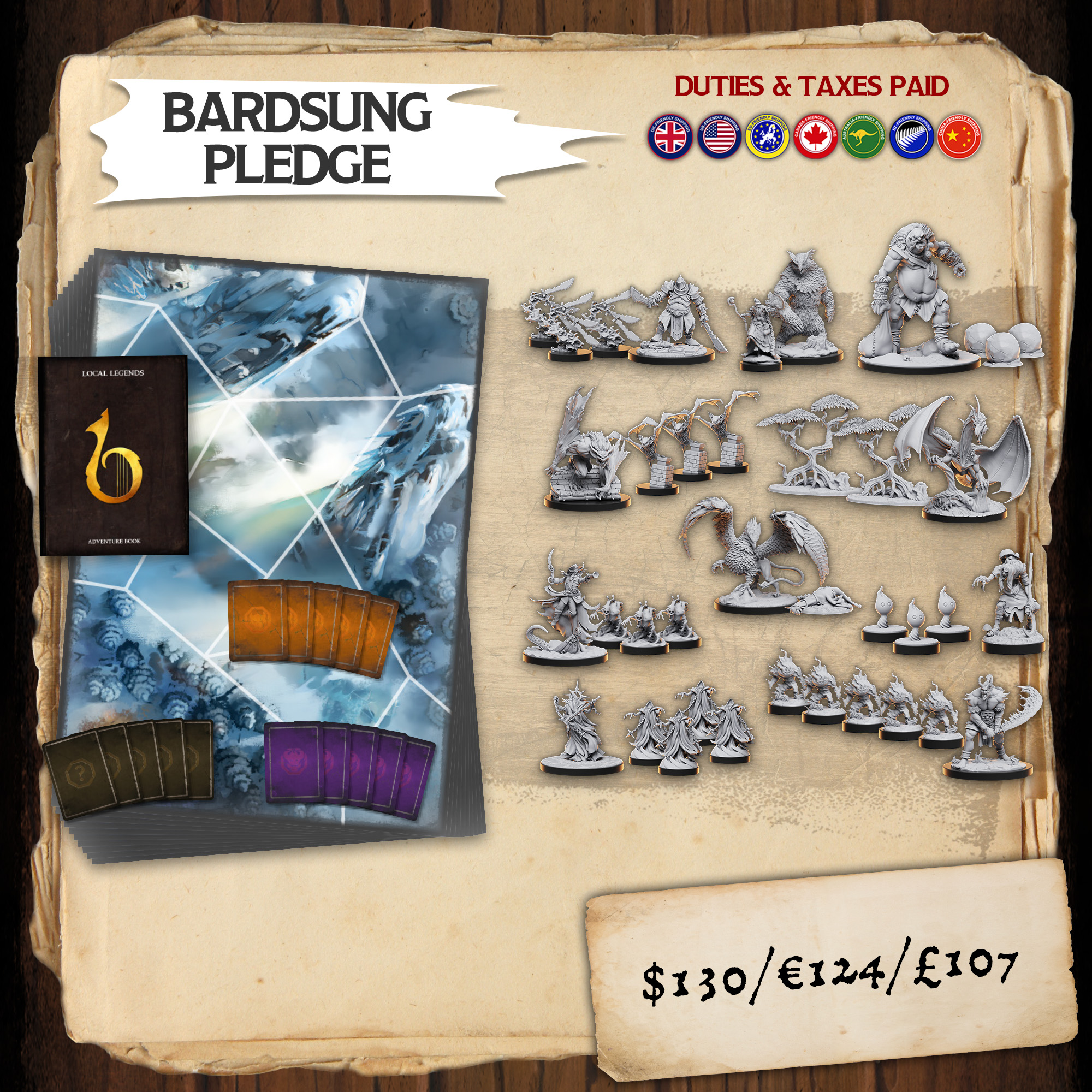 Epic Encounters: Local Legends by Steamforged Games - Bardsung Pledge ...